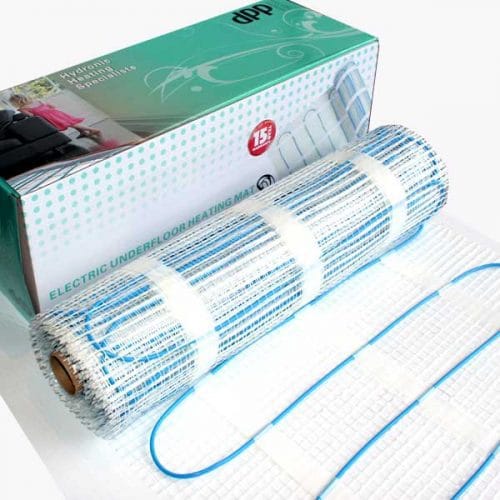 dPP Electric Under floor tile Heat Mat - DPP Hydronic Heating