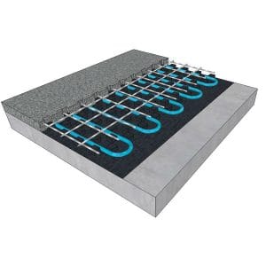 Slimline Screed Board Diagram - DPP Hydronic Heating