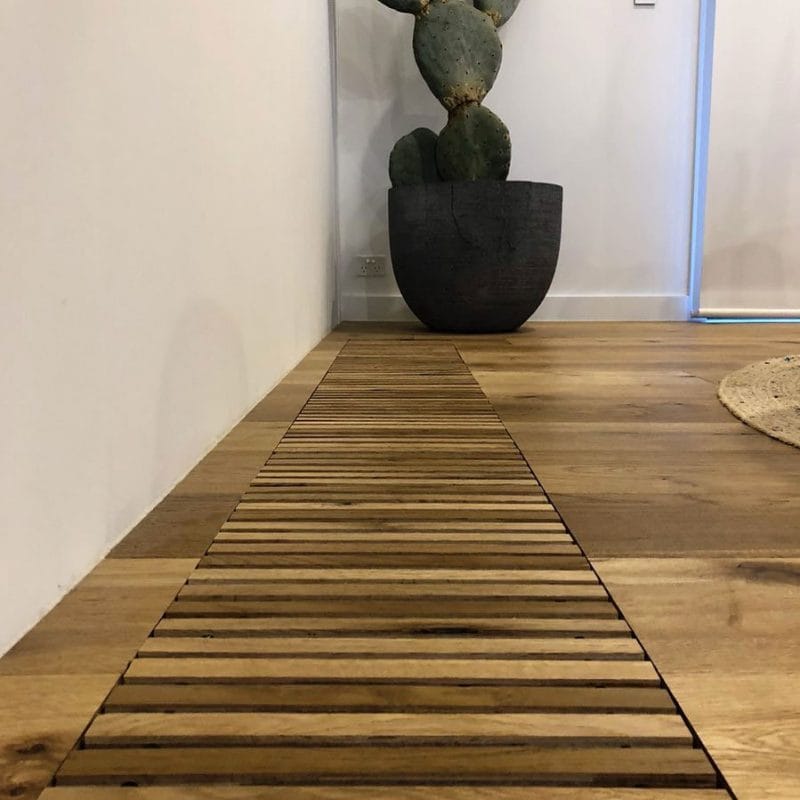 Hydronic Trench Timber Grill - DPP Hydronic Heating